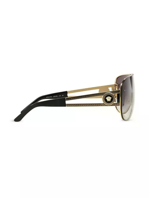 Versace Medusa Aviator Sunglasses