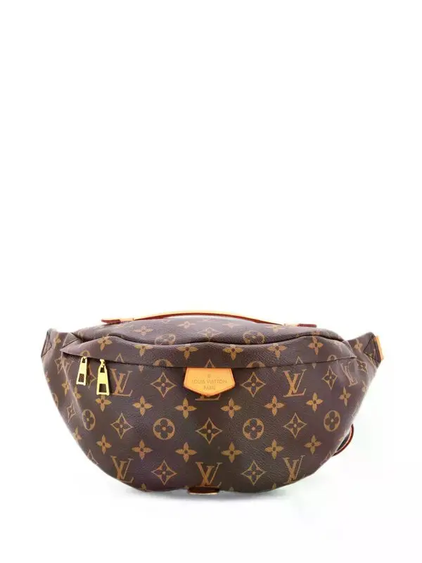 LOUIS VUITTON Bum Bag Monogram Canvas Belt Bag - Brown