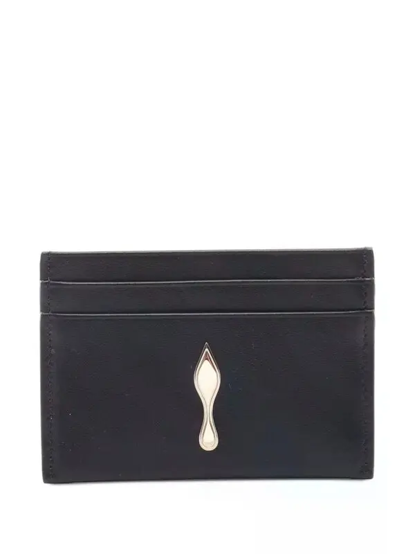 CHRISTIAN LOUBOUTIN 2020s Bettina Card Case - Black