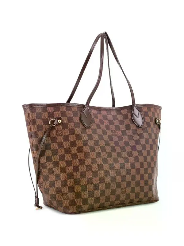 LOUIS VUITTON Damier Mm Tote Bag - Brown