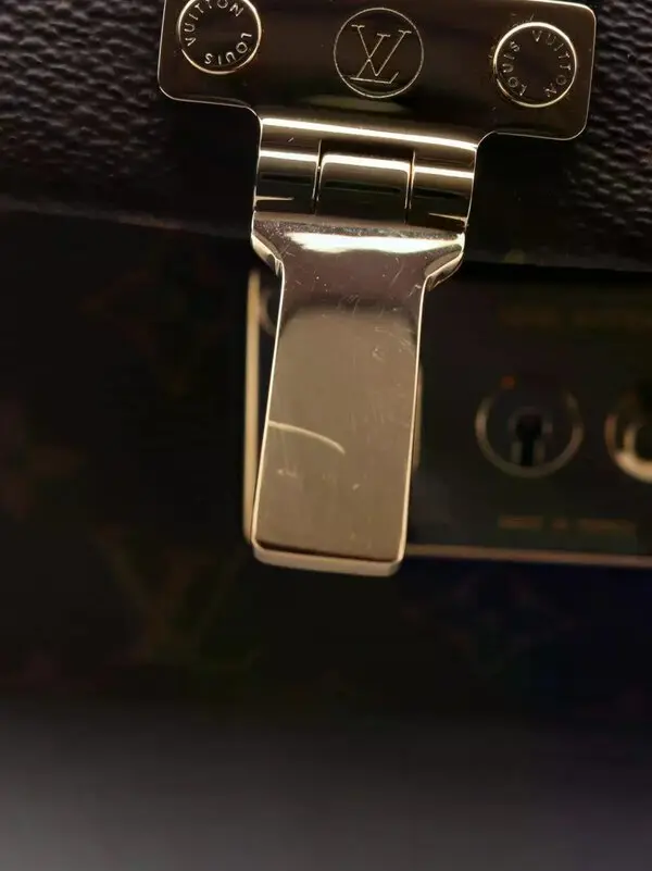 LOUIS VUITTON Monogram Sac Triangle Shoulder Bag - Brown