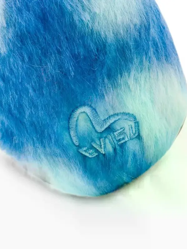 EVISU Daruma Faux-fur Keyring