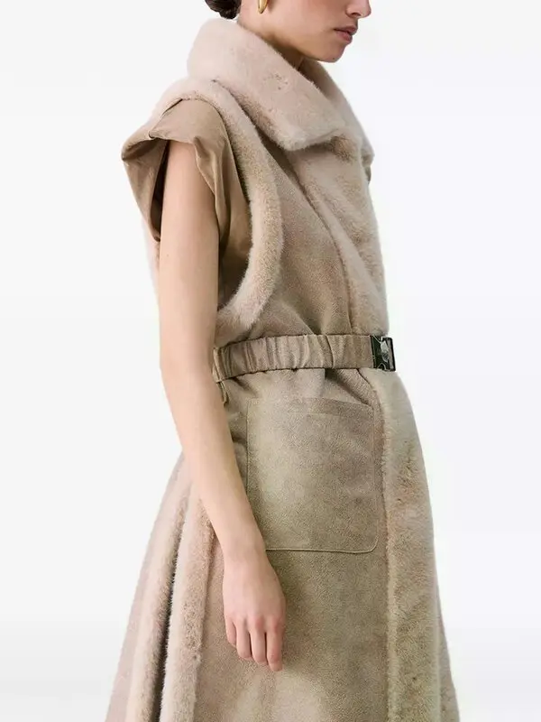 Liu Jo Faux-shearling Vest