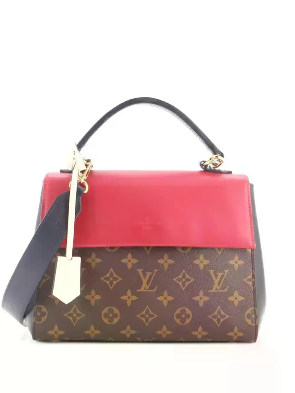 LOUIS VUITTON Monogram Canvas Bb Satchel - Red