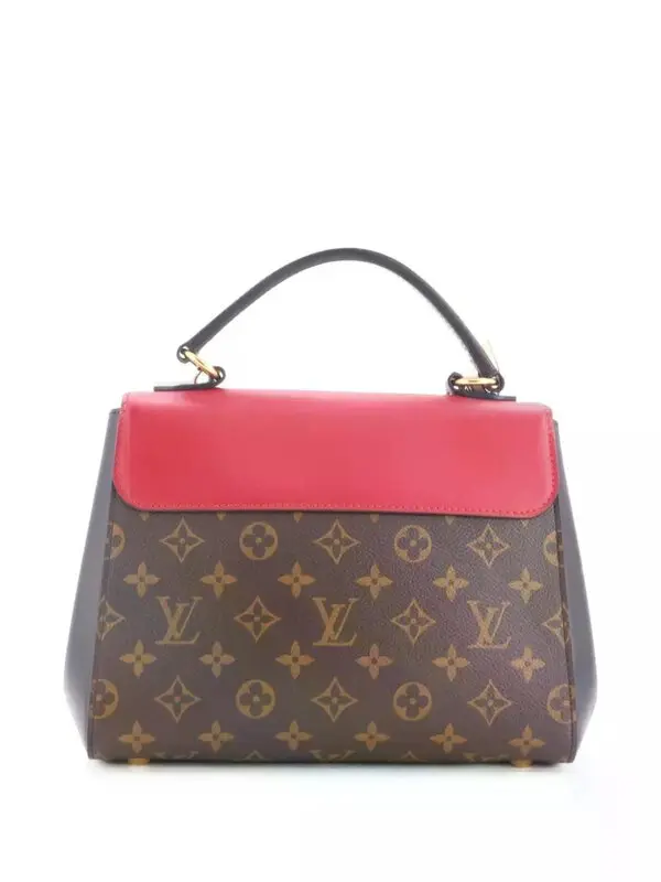 LOUIS VUITTON Monogram Canvas Bb Satchel - Red