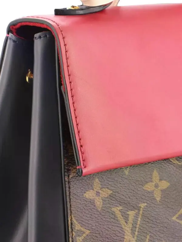 LOUIS VUITTON Monogram Canvas Bb Satchel - Red