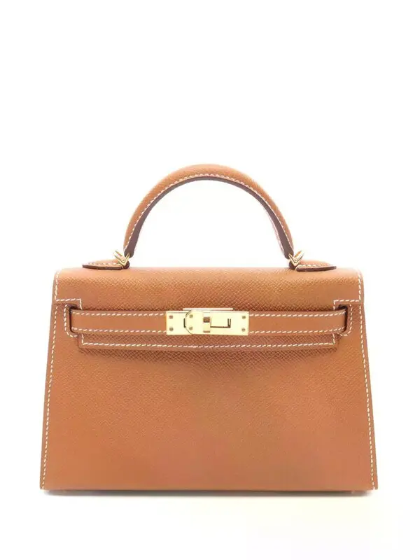 Hermès 2023 Mini Kelly Handbag - Brown