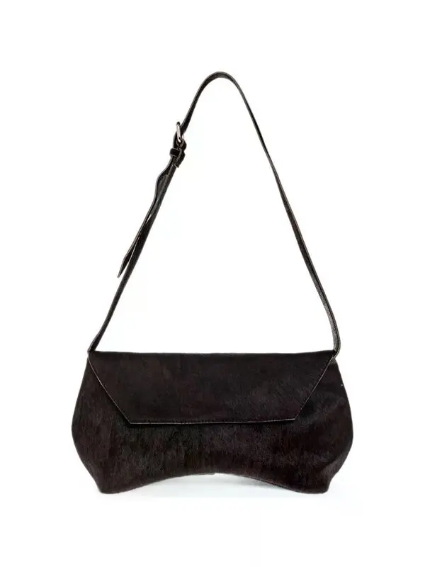 GESTUZ Pony-hair Leather Shoulder Bag