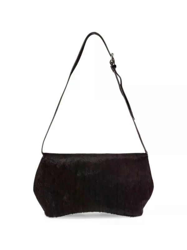 GESTUZ Pony-hair Leather Shoulder Bag
