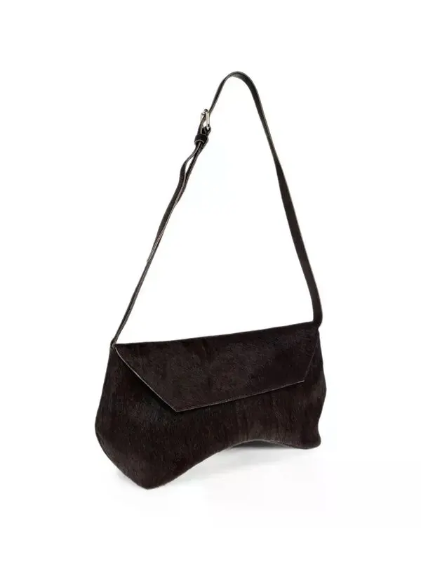 GESTUZ Pony-hair Leather Shoulder Bag