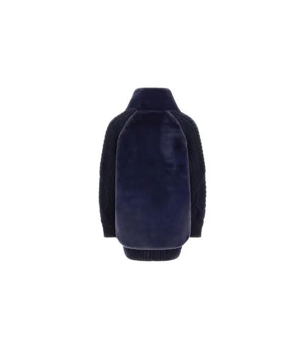 Herno Knitted Fur Coat