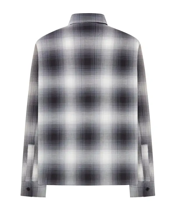 Amiri Plaid Printed Buttoned Shirt - Black
