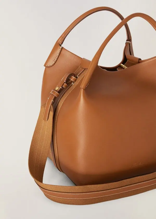 Loro Piana Large Bucket Shoulder Bag - Warm Tan