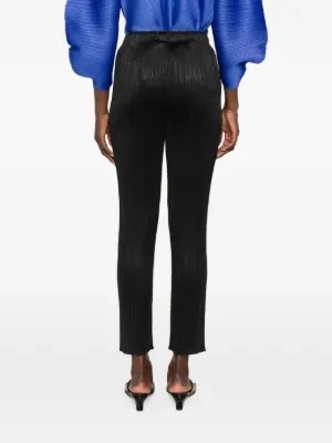 Issey Miyake Plissé-effect Trousers