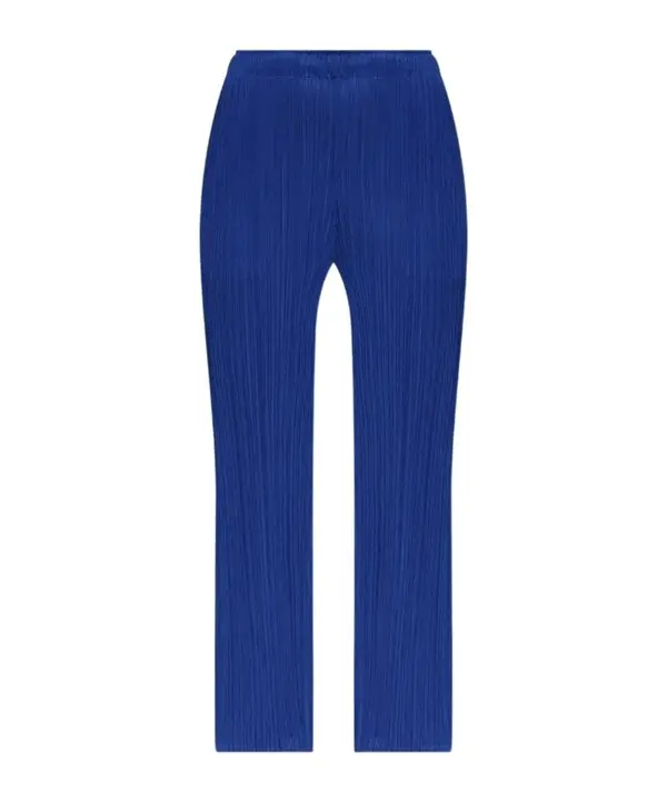 Issey Miyake Pleated Straight-leg Trousers