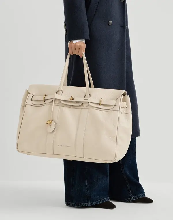 Brunello Cucinelli Deerskin Explorer Travel Bag