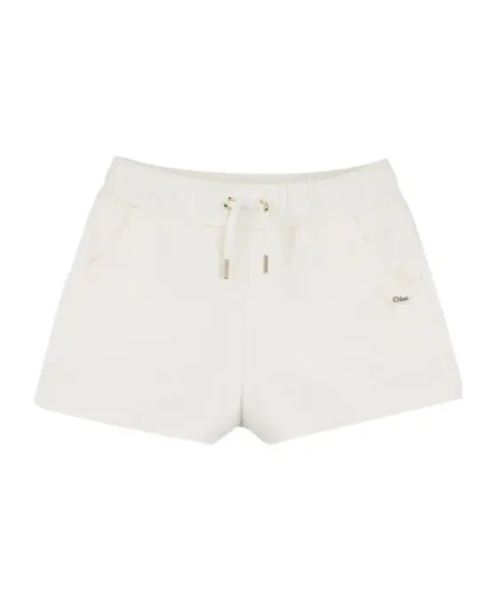 Chloé Drawstring Shorts - White