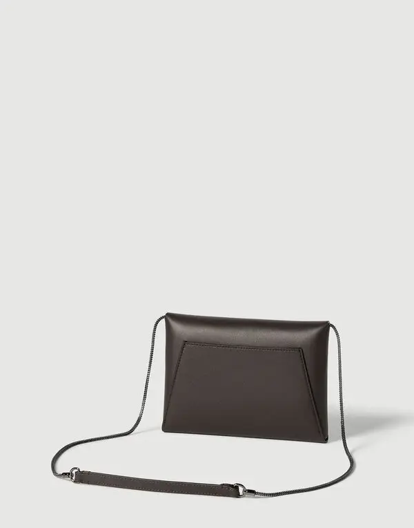Brunello Cucinelli Calfskin Duo Pochette