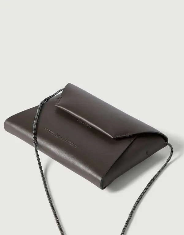 Brunello Cucinelli Calfskin Duo Pochette