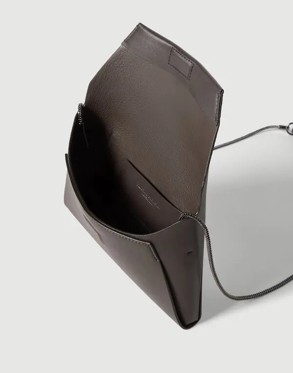Brunello Cucinelli Calfskin Duo Pochette
