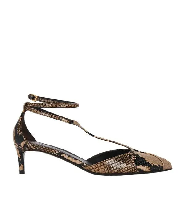 Khaite Pointed-toe High-heeled Sandals - Taupe