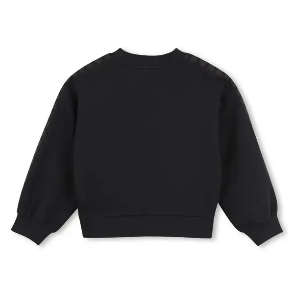 Kenzo Floral Outline Logo Sweatshirt