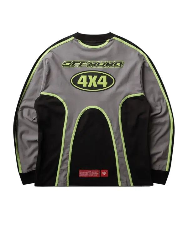 PUMA Aap Rocky T7 Panel Jersey Cast Iron