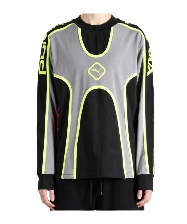 PUMA Aap Rocky T7 Panel Jersey Cast Iron