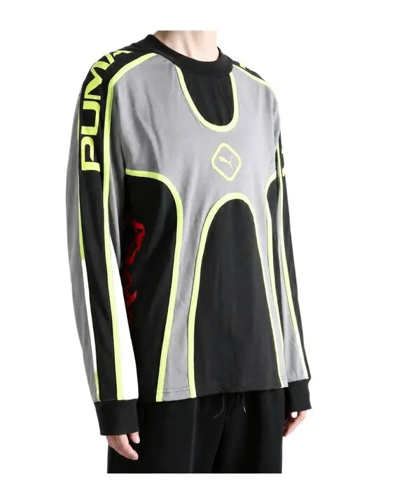 PUMA Aap Rocky T7 Panel Jersey Cast Iron