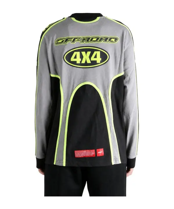 PUMA Aap Rocky T7 Panel Jersey Cast Iron