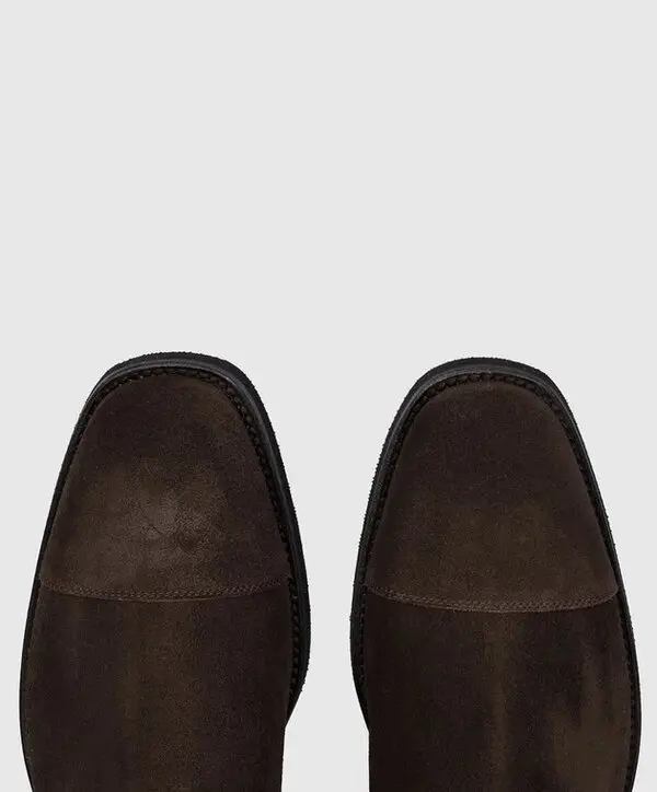 TOM FORD Elastic-panel Suede Boots
