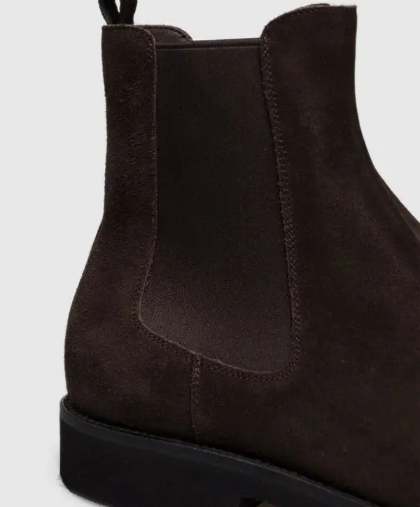TOM FORD Elastic-panel Suede Boots
