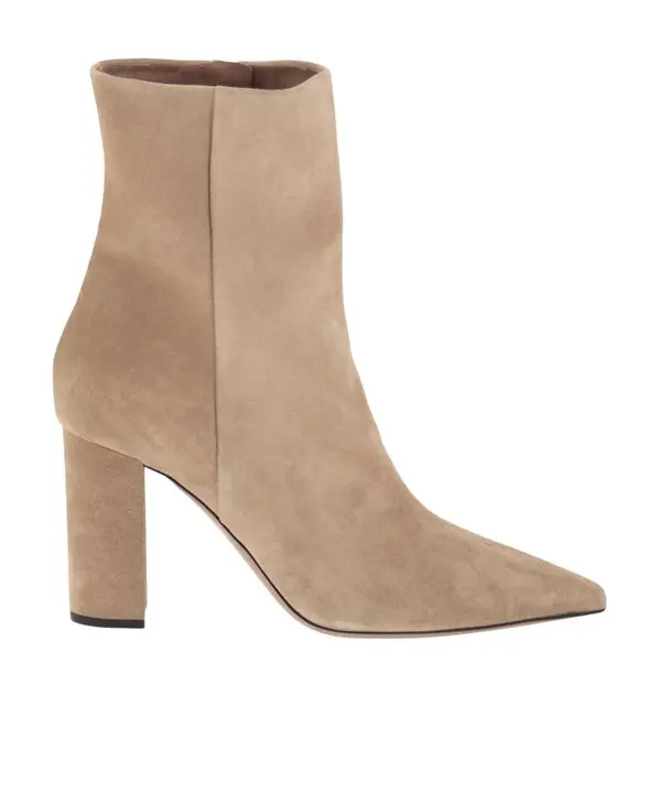 Paris Texas Anja Pointed-toe Boots - Taupe
