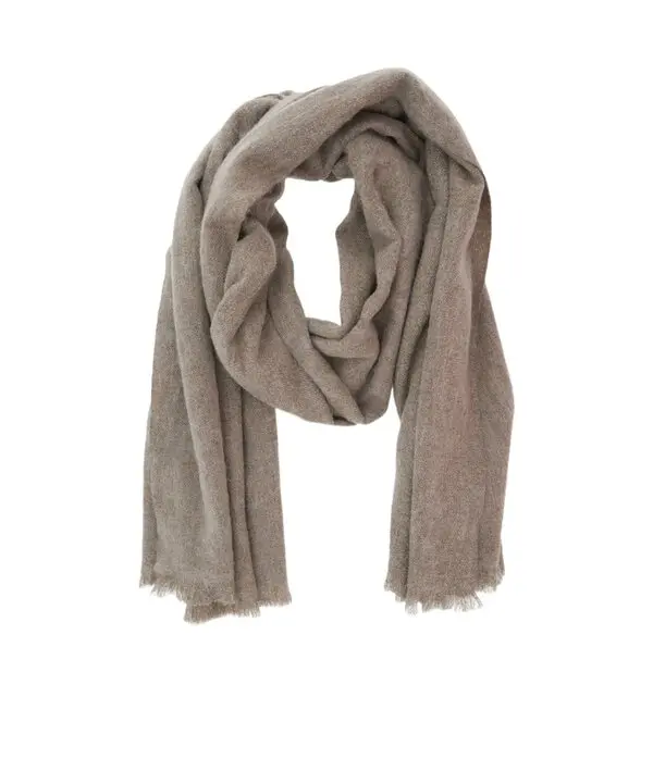 Brunello Cucinelli Rectangular Frayed Scarf