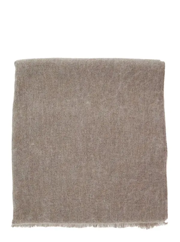 Brunello Cucinelli Rectangular Frayed Scarf