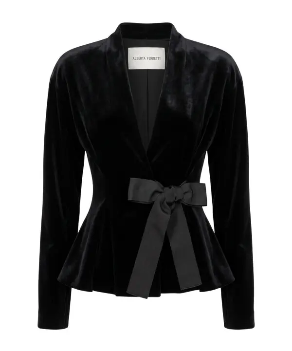 Alberta Ferretti Long-sleeve Jacket