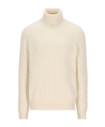 Loro Piana Turtleneck Cable-knit Sweater