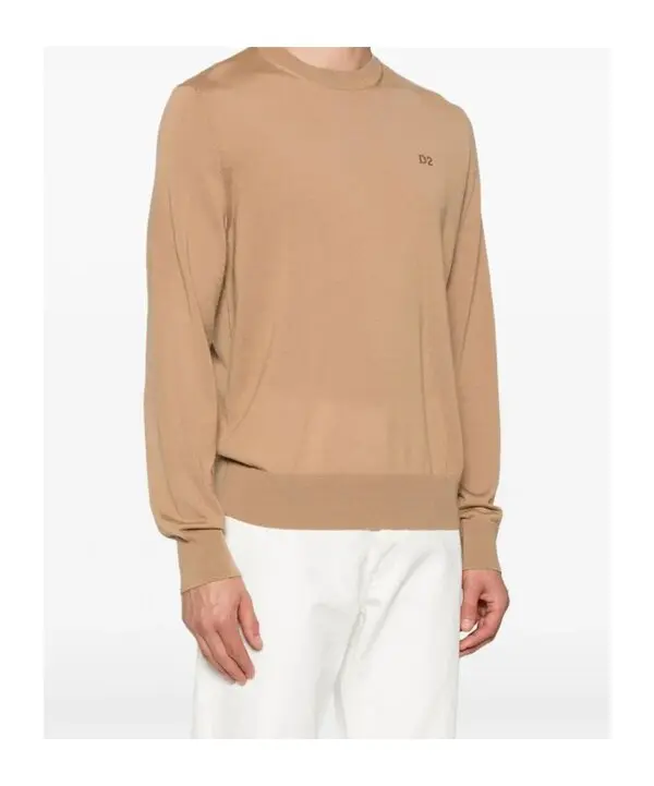 Dsquared2 Crew-neck Virgin Wool Jumper