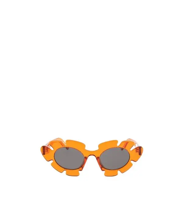 Loewe Flower Frame Sunglasses - Orange