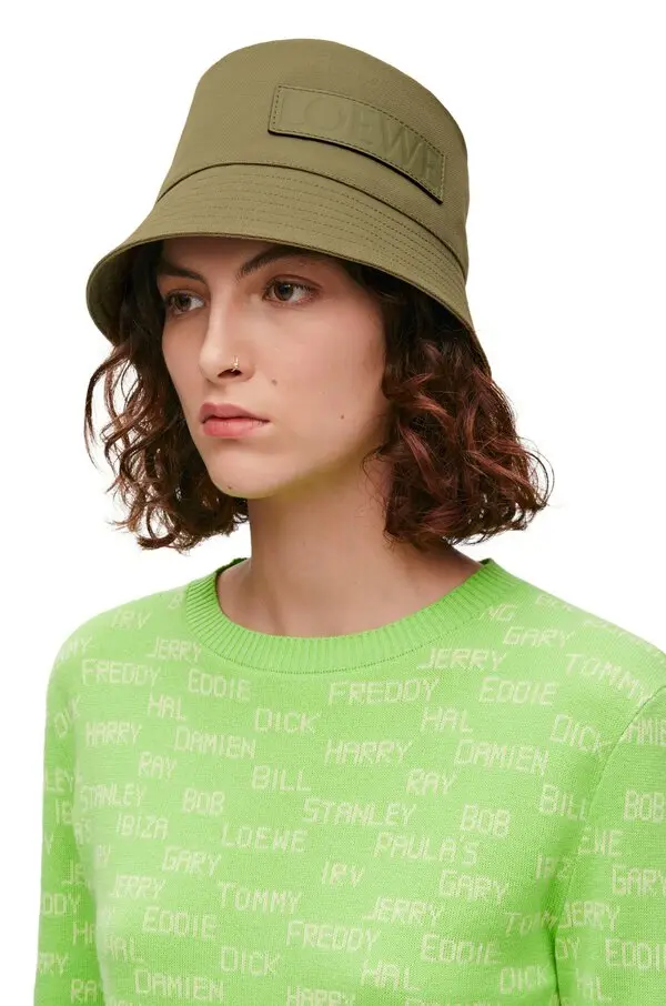 Loewe Bucket Hat In Canvas