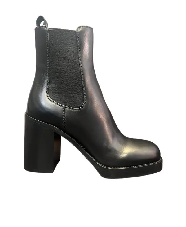Prada High Heel Chelsea Boots