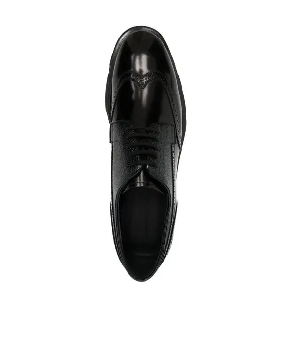 Alexander McQueen Round Toe Lace-up Business Shoes