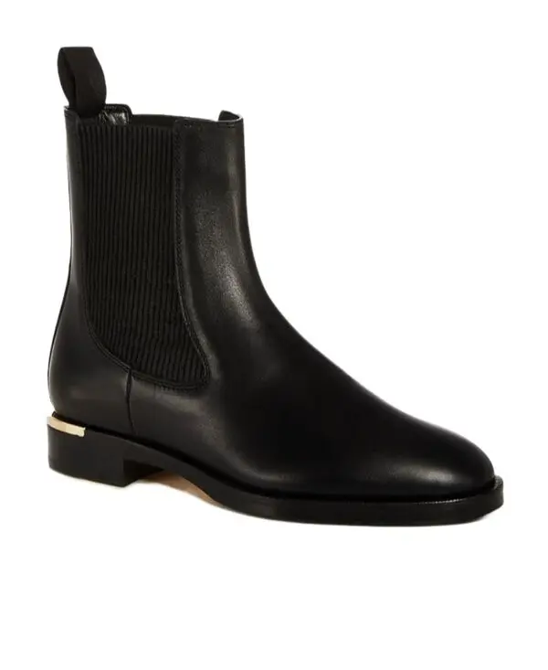 JIMMY CHOO Almond-headed Boots - Black