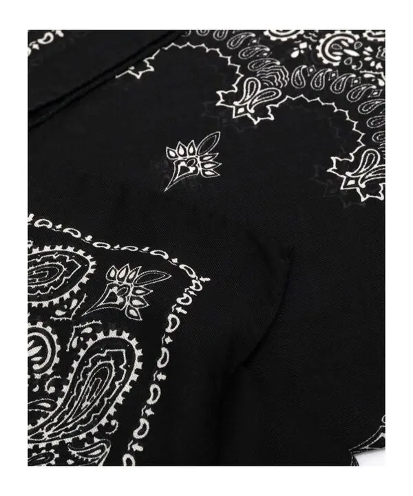 Destin Printed Scarf - Black