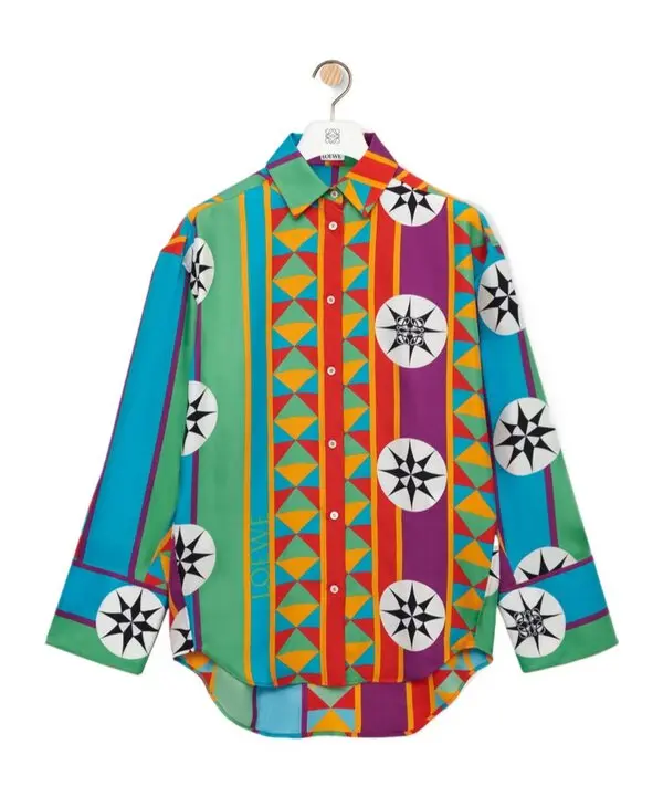 Loewe Printed Silk Shirt - Multi-color