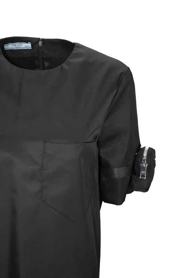 Prada Re-nylon Gabardine Dress
