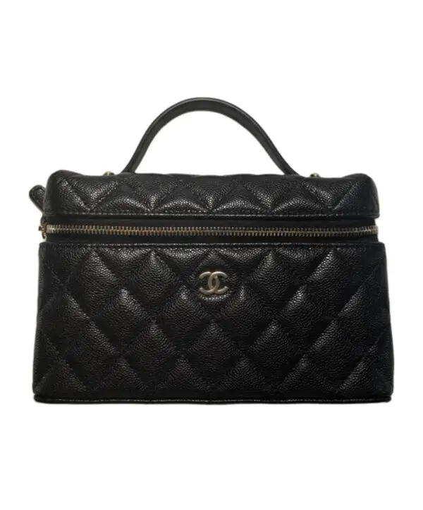 Chanel Logo Handbag - Black