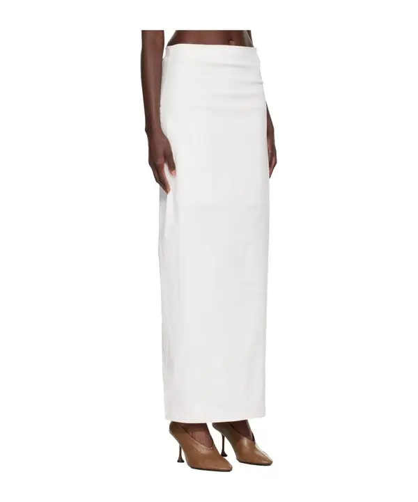 Issey Miyake Stretch Jersey Maxi Skirt