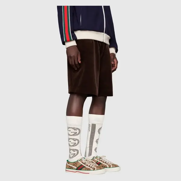 Gucci Interlocking Logo Intarsia Socks