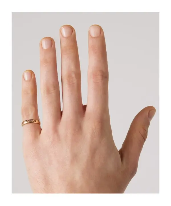 Gucci 18k Gg Icon Ring - Yellow